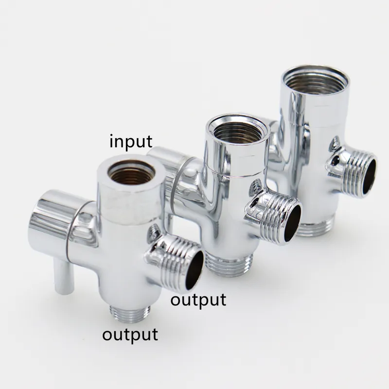 DHgate.com:3 Way Water Diverter T-Shaped Adapter: Shower, Bidet ...