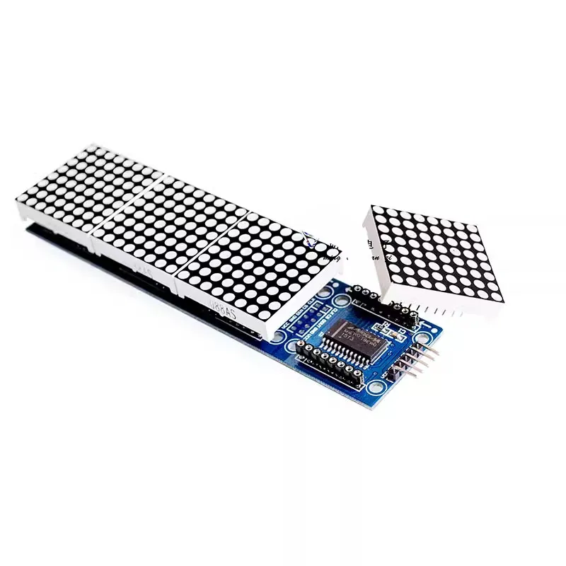 MAX7219 DOT MATRIX CONTROL MICROCNTROLLER MODULE 4 IN 1 DISPLAY SEND 5P ...