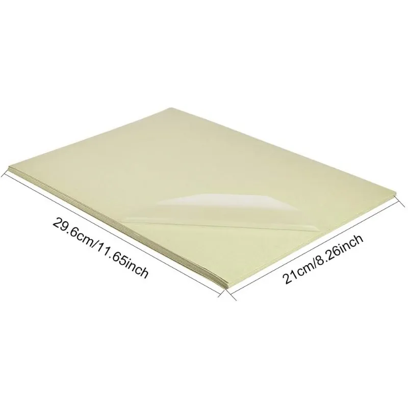 clear adhesive labels sheets