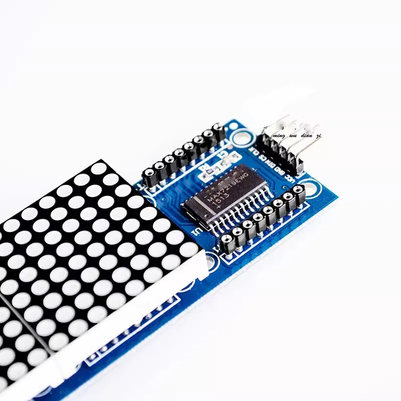 MAX7219 DOT MATRIX CONTROL MICROCNTROLLER MODULE 4 IN 1 DISPLAY SEND 5P ...