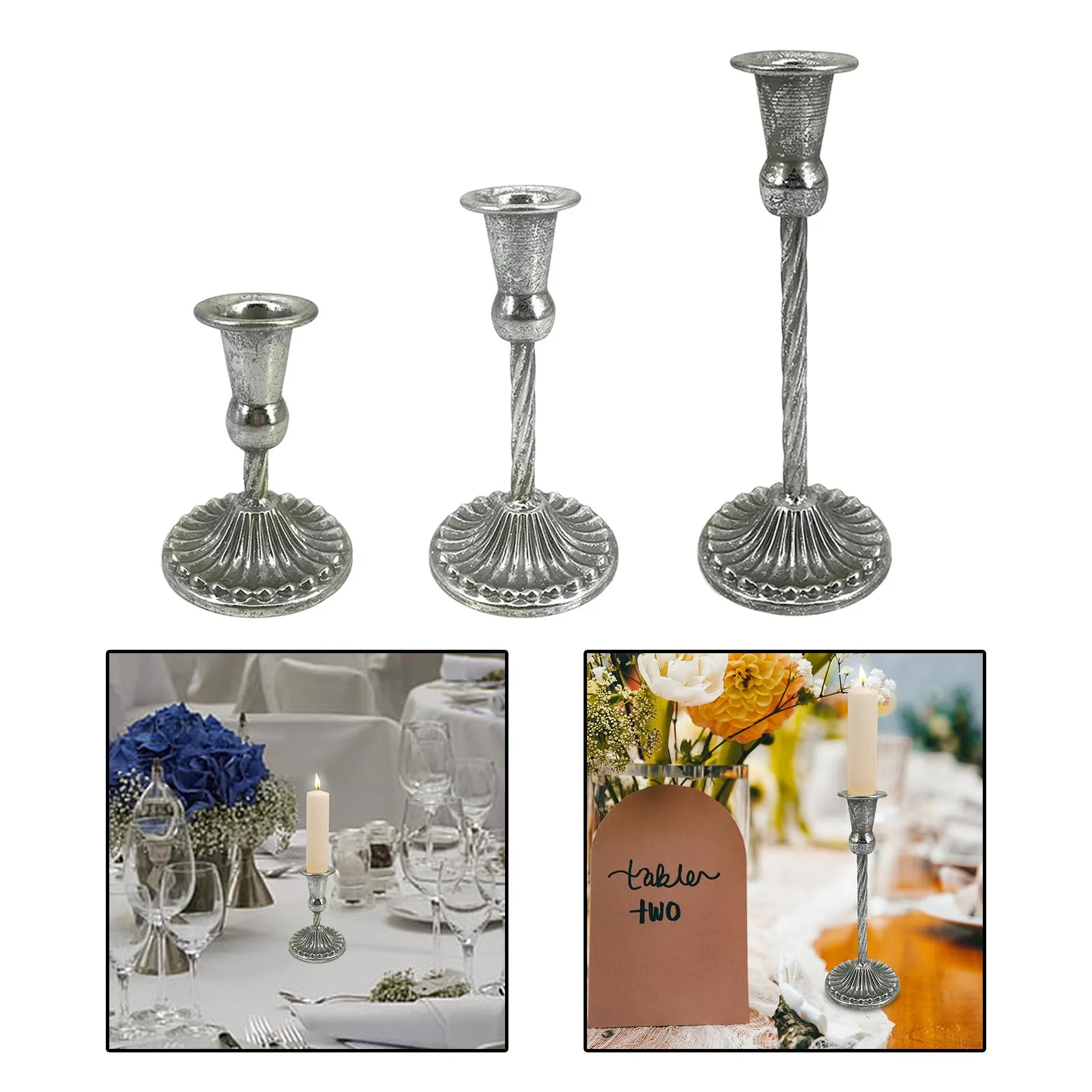 Metal Candle Holder Retro European Candlestick... From Homepro14, $7.44 ...