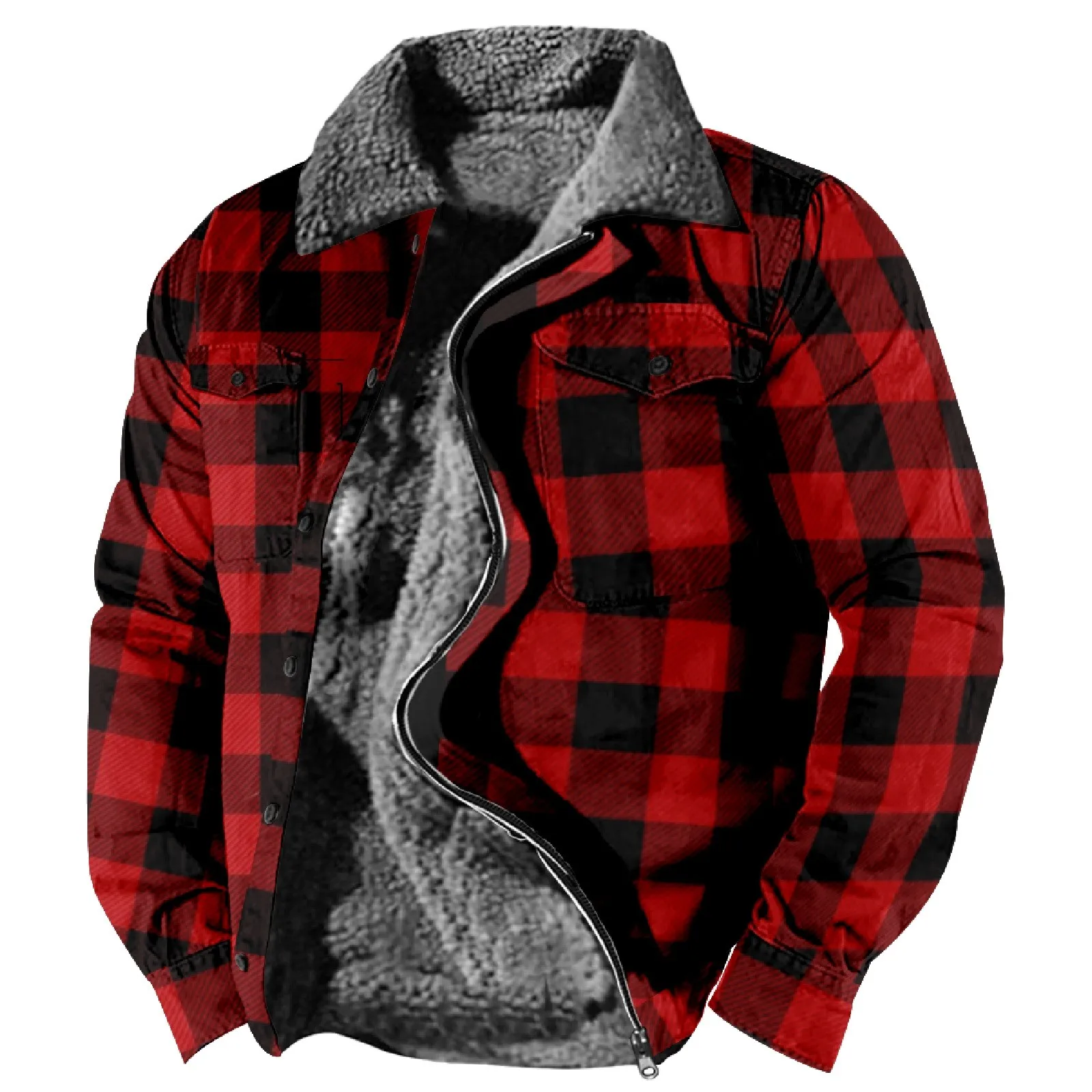 Mens lumberjack jacket store