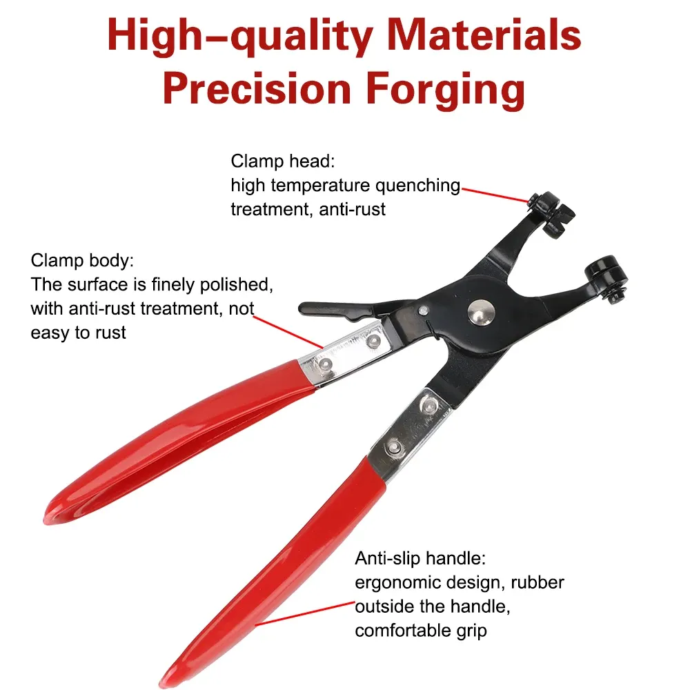 Hose Clamp Removal Tool Locking Pliers: Water Pipe, Radiator, And ...