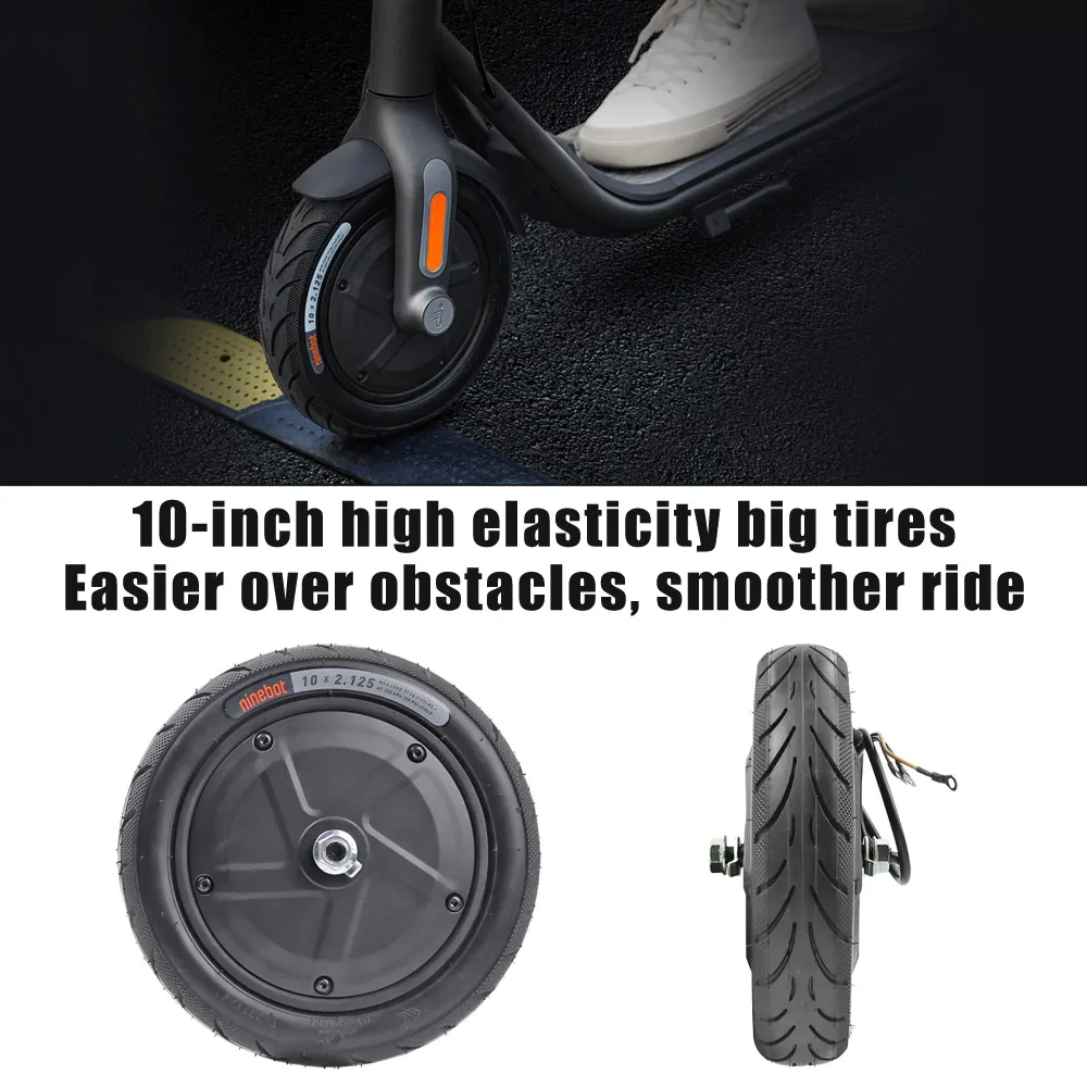 Original 350W Motor for Segway F25 F30 KickScooter Powerful 10-inch ...