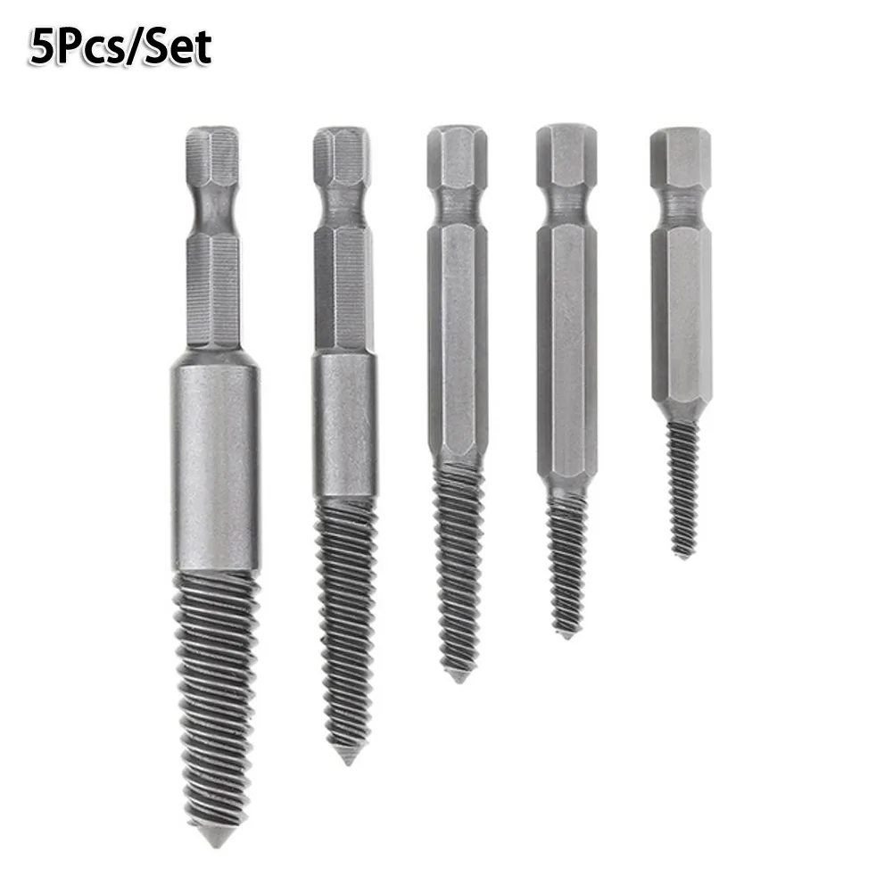Extractor Set Steel Broken Head Taps Stripped Screw Remover Kit Tap ...
