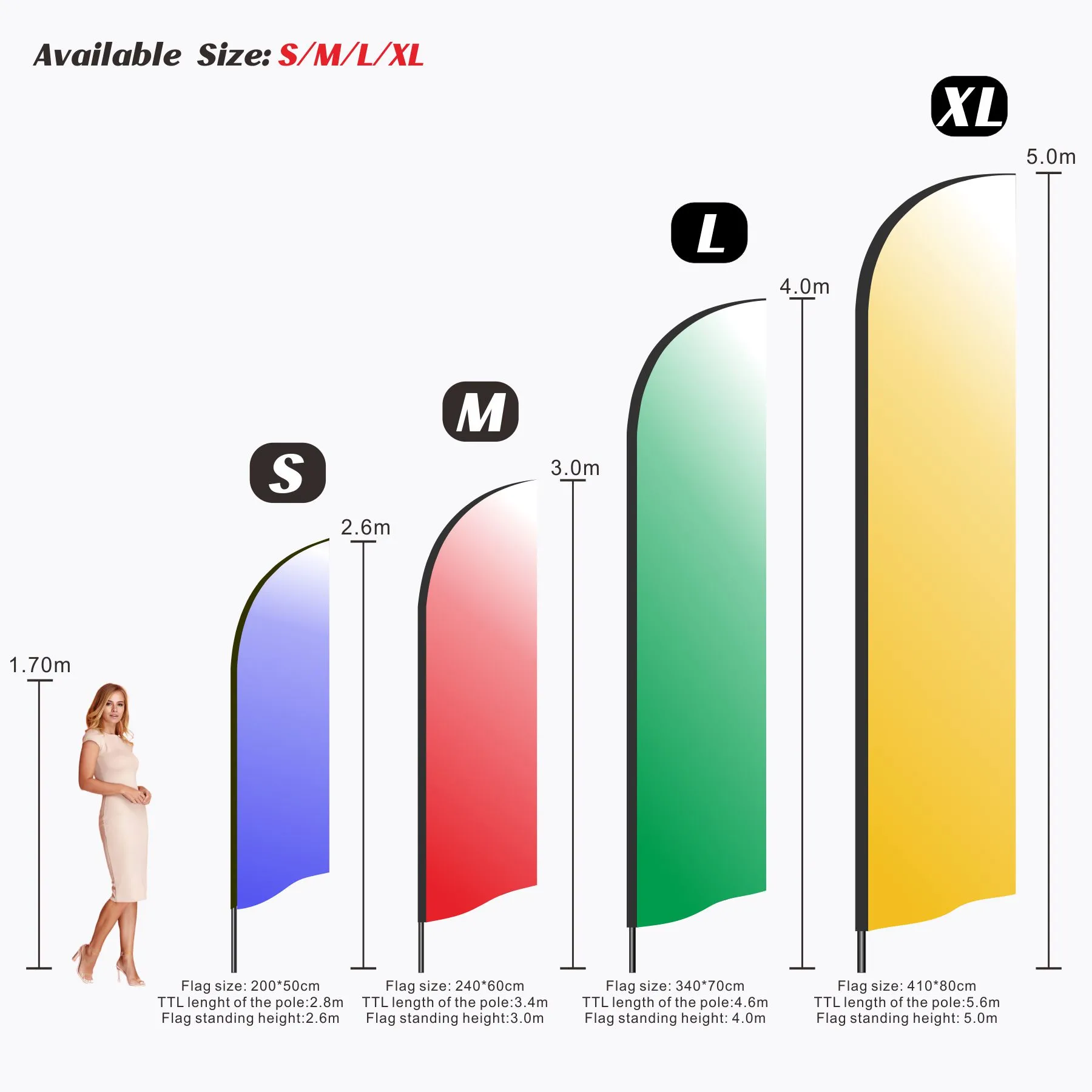 Material Quantityx Feather Flag Banner with Pole Kit, Custom Teardrop ...