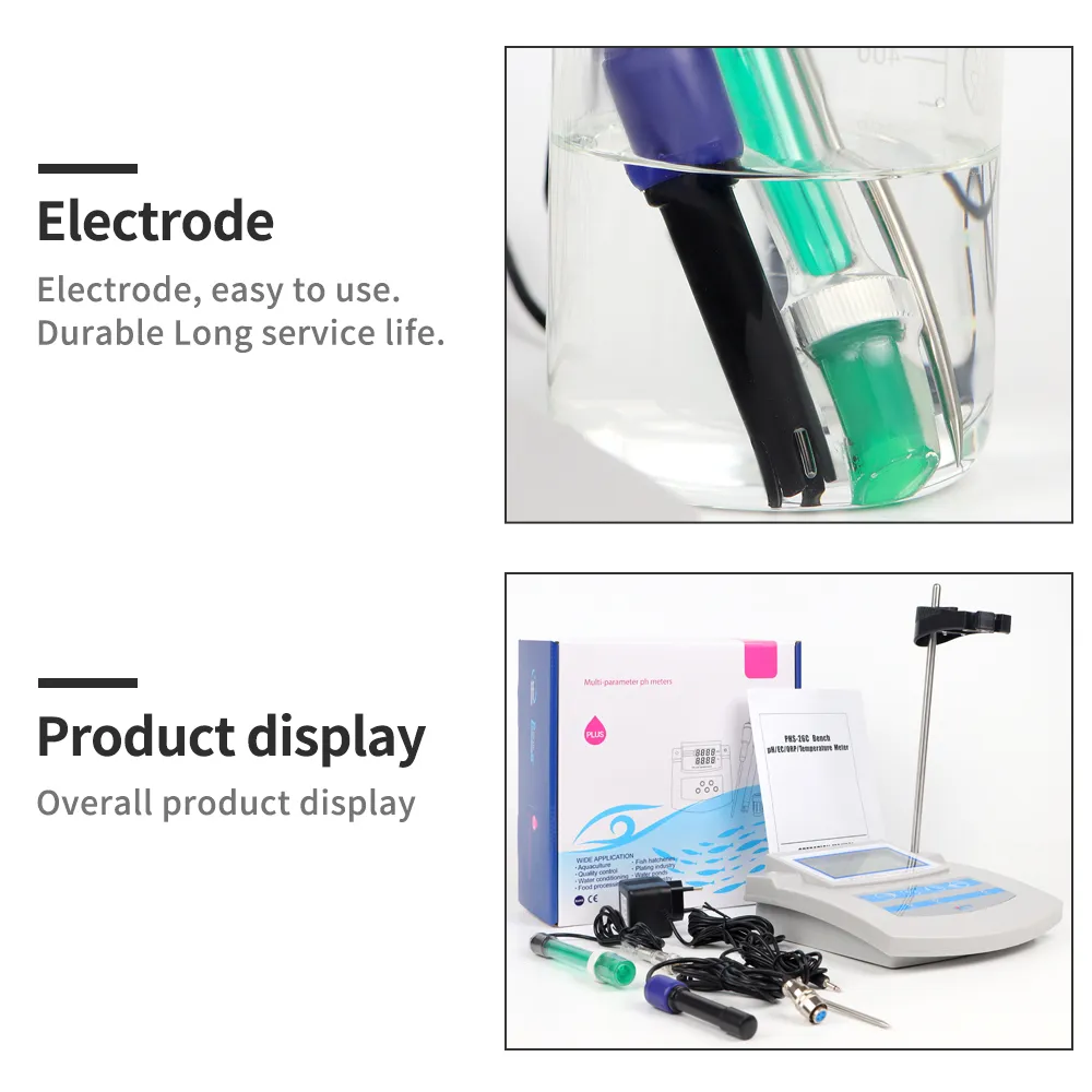 Aquarium PH Test Kit 6 In 1 Water Quality Meter: PH, ORP, TDS, EC, CF ...