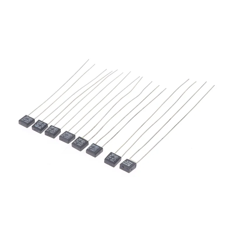 14 Values RH2A Thermal Fuse Temperature Switch Assortment Kit, 250V 2A ...