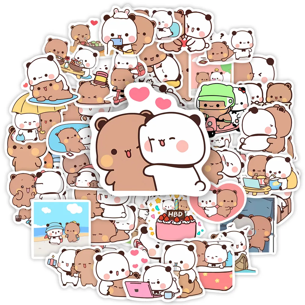 Cute Laptop Stickers: Decorative Cartoon Animal Decals, Waterproof DIY ...