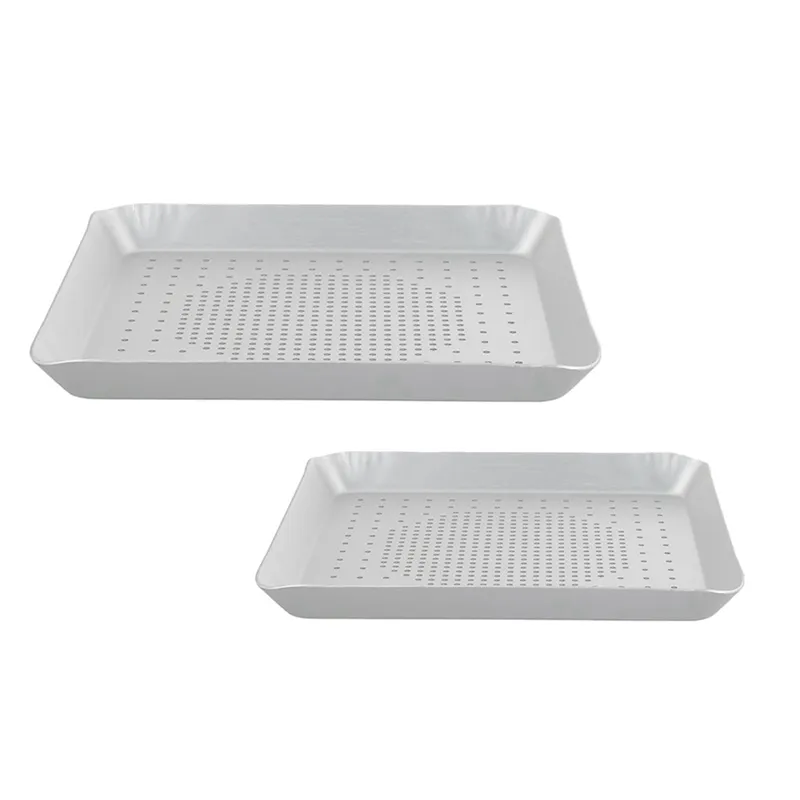 rectangular pizza pan with holes