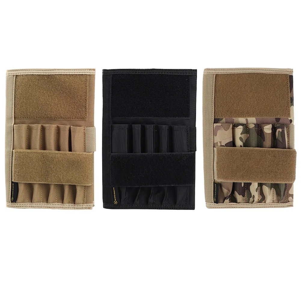 Tactical Molle Notebook Holder, Military Greenbook Case, Multi-pocket ...