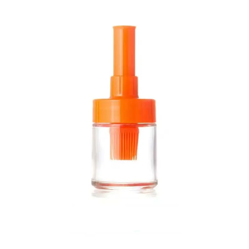 Silicone Oiler with Scale and Brush for Seasoning Sauce and Oil ...