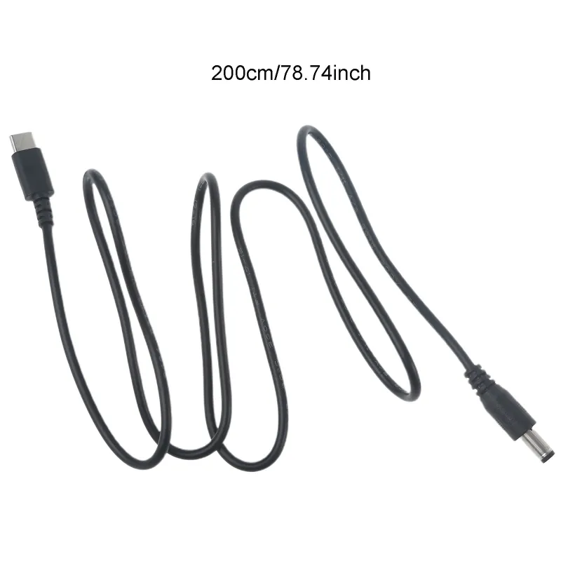 DHgate.com:PD Trigger-5.5x2.1mm USB-C to 12V DC Charger Cable, Laptop ...