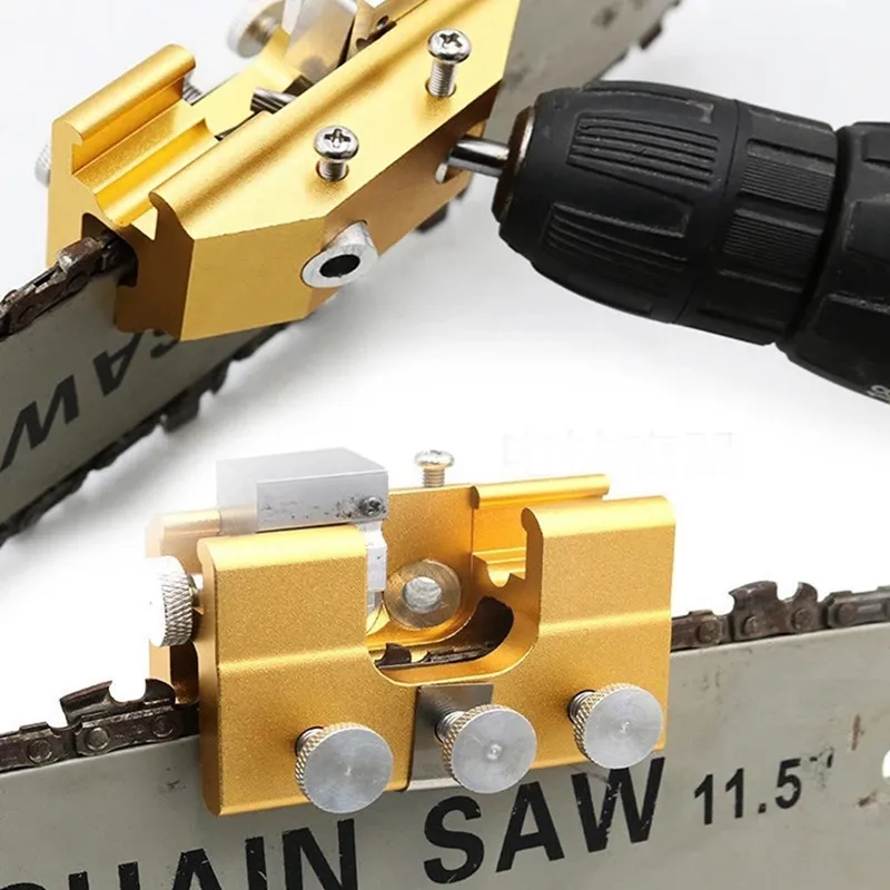 Durable Chainsaw Sharpener Tool: Fast Grinding Jig for Precise Chainsaw Teeth Sharpening - Shop ...