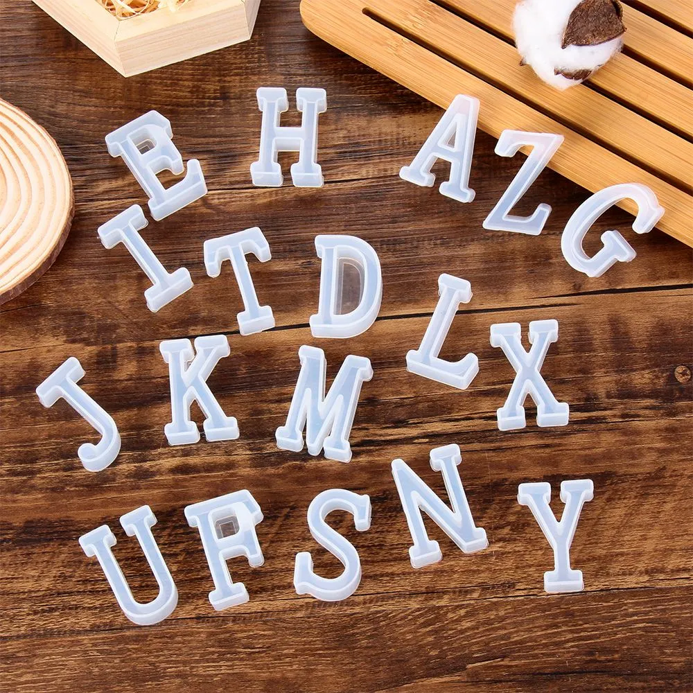 DIY Jewelry Making Alphabet Silicone Molds: Create Unique Charms ...