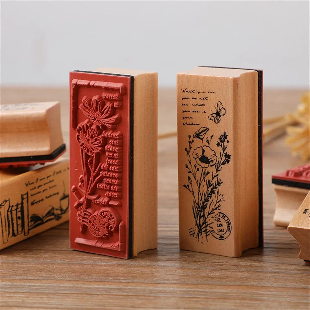 tree rubber stamps