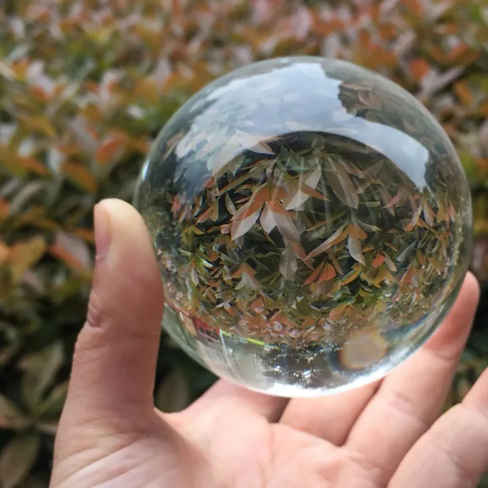 clear half sphere