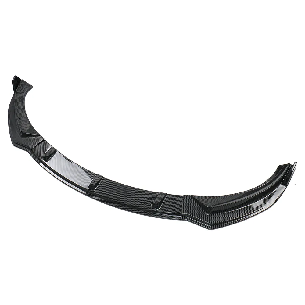 Vehicle Front Lower Bumper Spoiler Chin Protector, Carbon Fiber Pattern ...