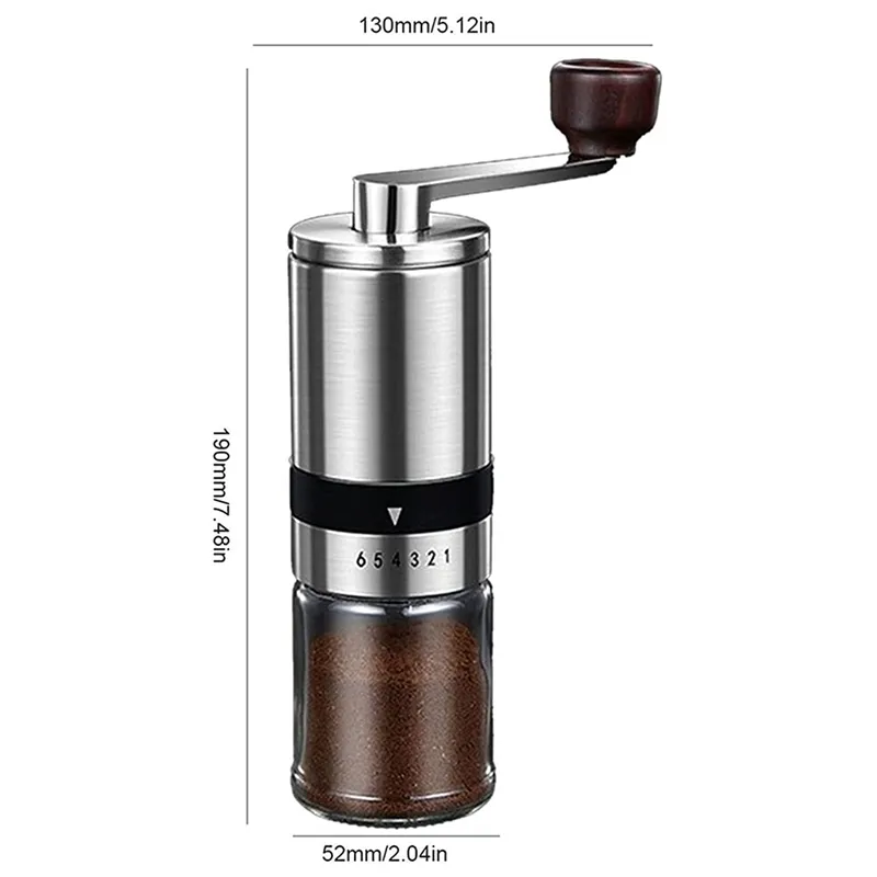 Manual Burr Coffee Grinder Portable Hand Grinder... From Ddmyday, $62. ...