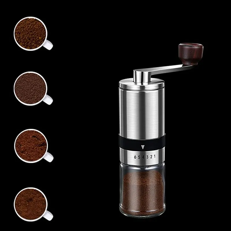 Manual Burr Coffee Grinder Portable Hand Grinder... From Ddmyday, $62. ...