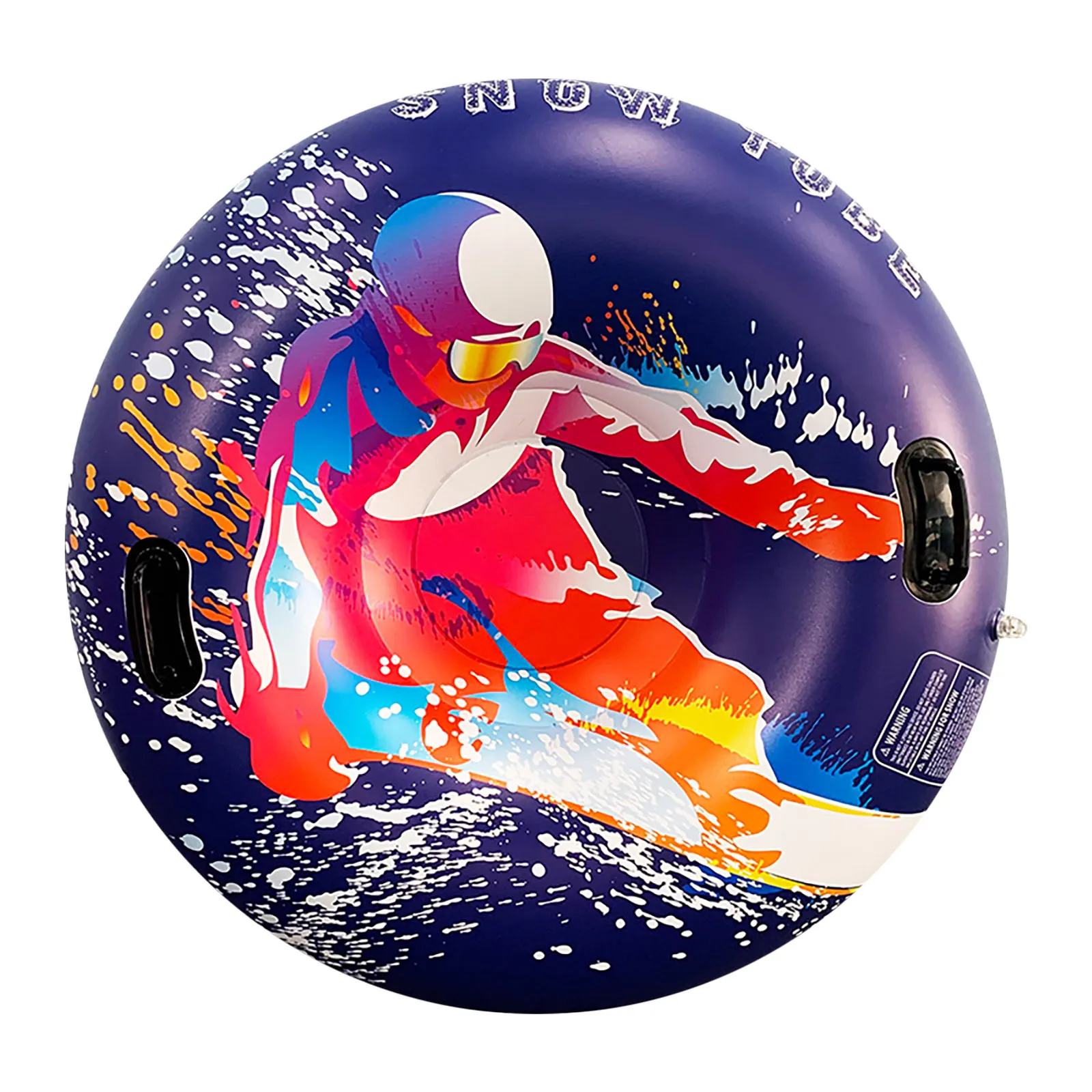 Inflatable Snow Sled for Kids and Adults - Winter Outdoor Antifreeze ...