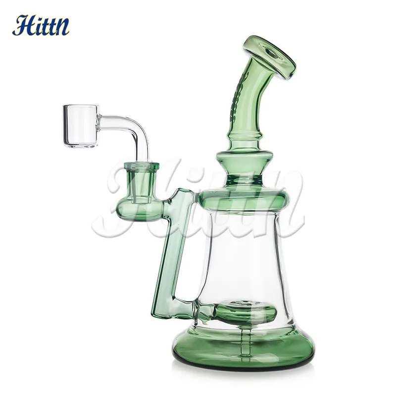Hittn 7.8 Glass Dab Rig With Quartz Banger New Arrival Poatable ...