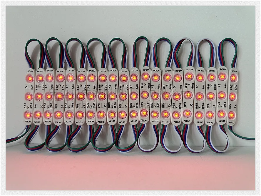 RGB LED Light Module Waterproof SMD 5050 Backlight For Sign Letters DC ...