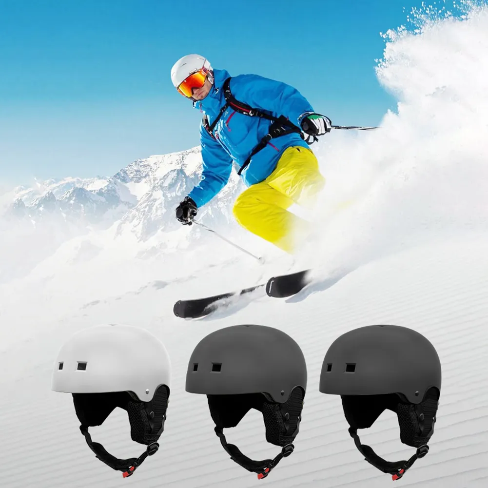 Anti-Impact EPS Foam Ski & Snowboard Helmet, Safety ABS Shell with 15 ...