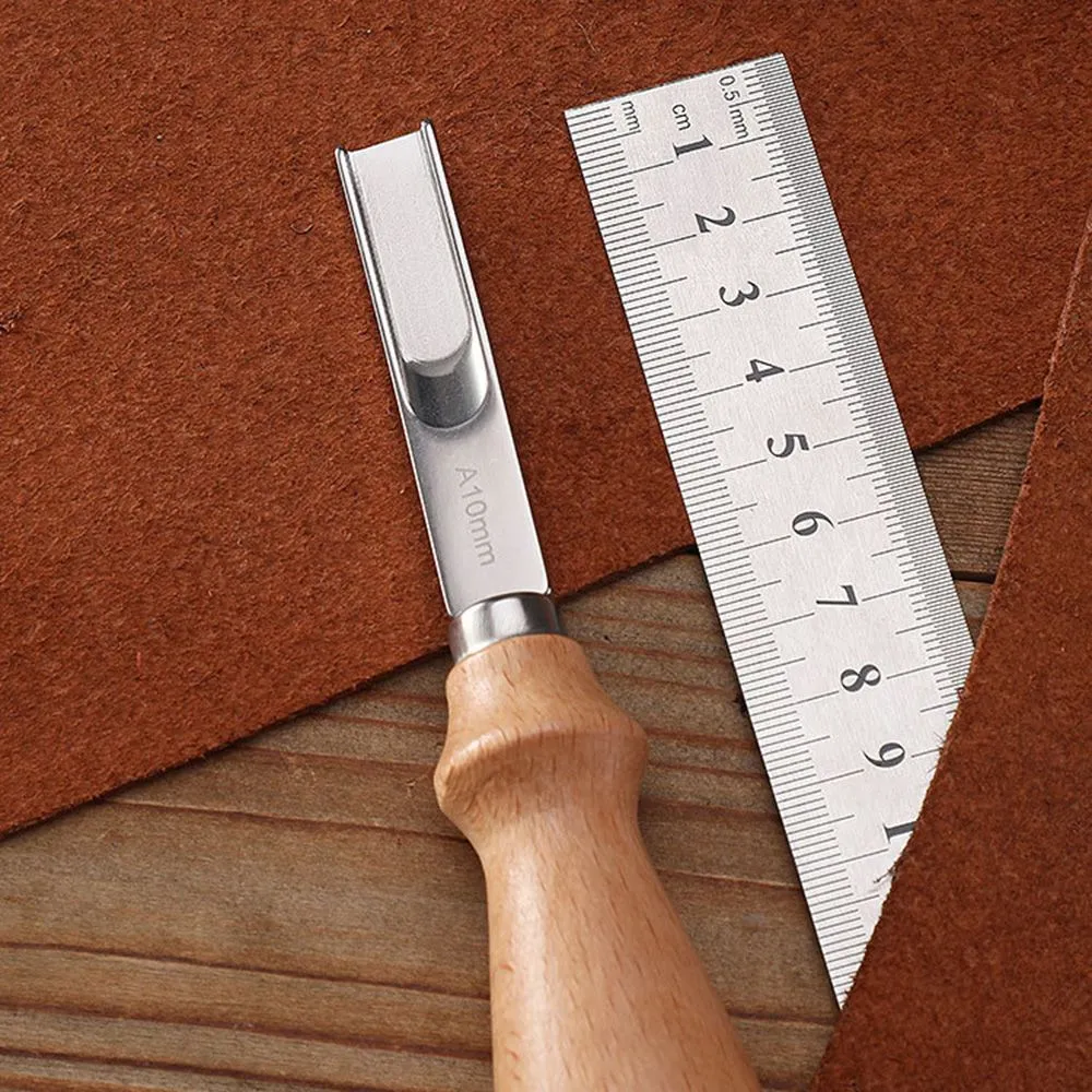Practical Leather Craft Edge Beveler Skiving Tool for DIY Handmade ...