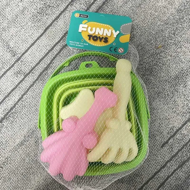 Portable Fruit Shaped Folding Bucket Strainer For Kids Handheld Beach ...