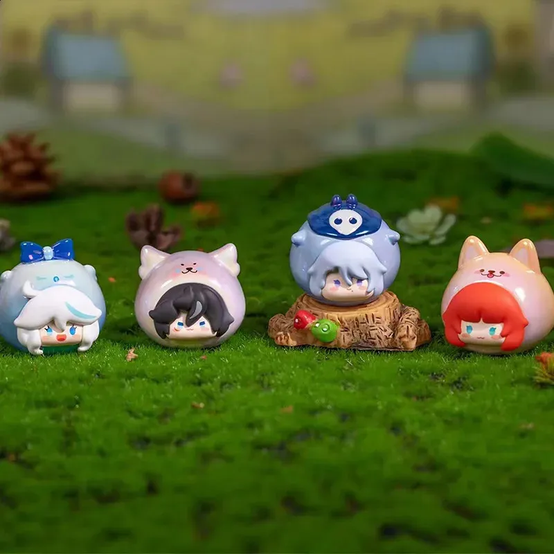 Genshin Impact Blind Box Furina Mini Anime Figure Q Version Kamisato ...