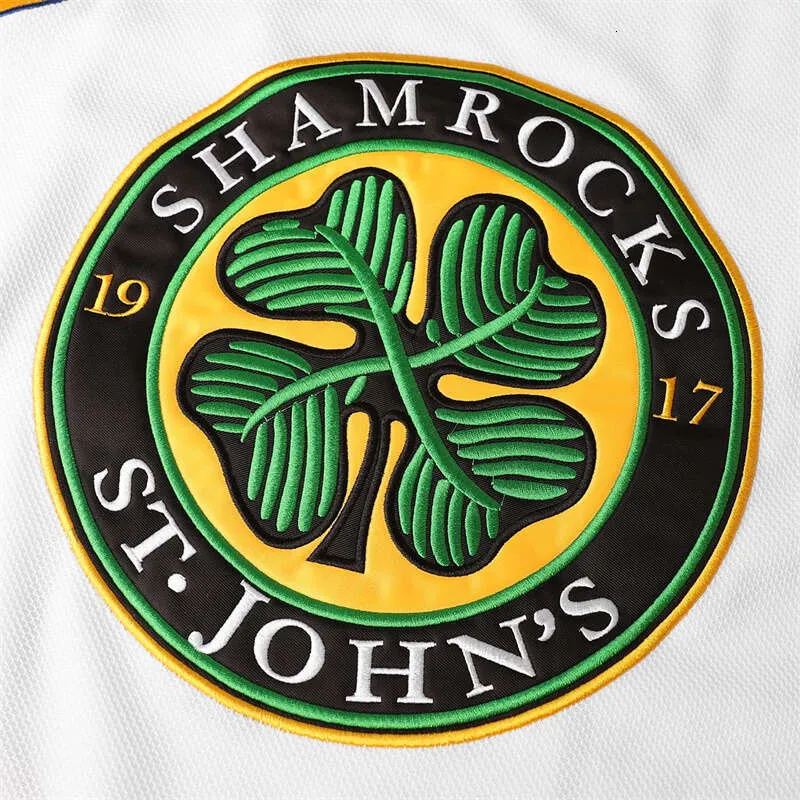 Movie Goon Ross The St. John's Shamrocks #3 Rhea Hockey Jersey - Men's ...