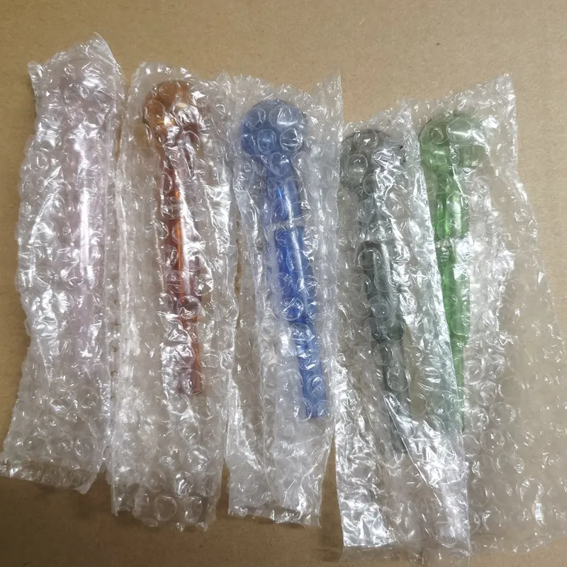 14cm Pyrex Glass Oil Burner Pipe With 3cm Filter Screen Durable Bubbler ...