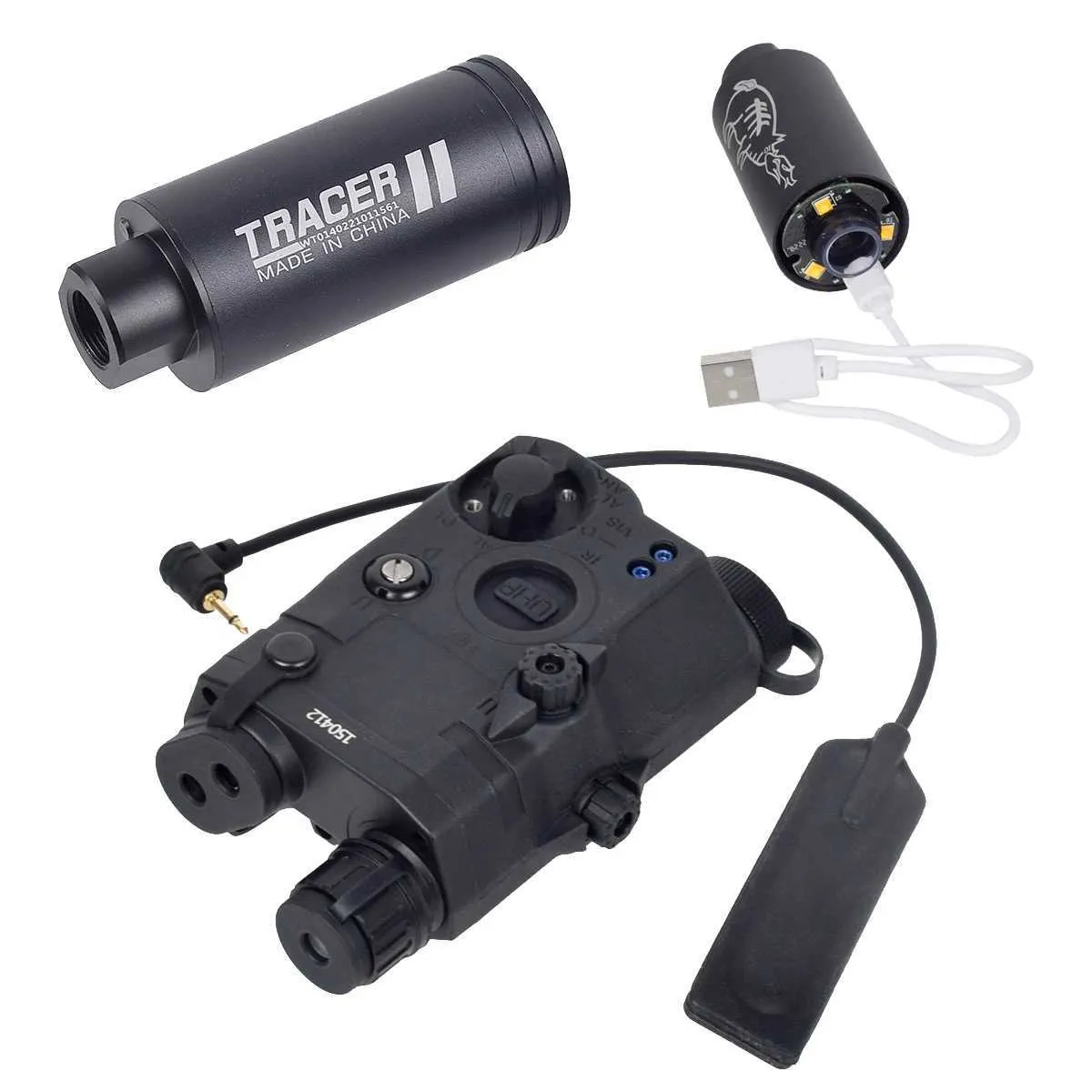 Tactical PEQ-15 Tracer II flashlight stamina training unit for Hunting ...