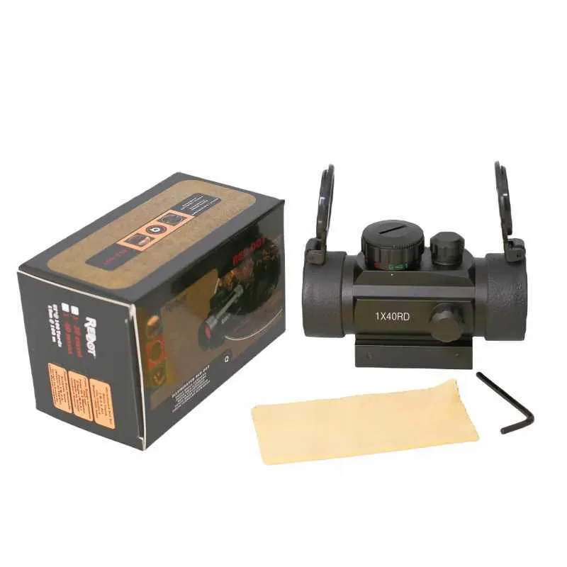 1x40 Tactical Red Dot Sight: Durable Reflex Sight With Adjustable ...