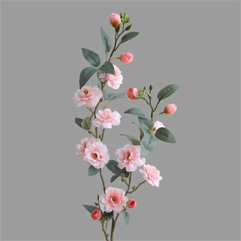 Camellia Branch with Fake Leaves - Artificial carnation flowers for ...