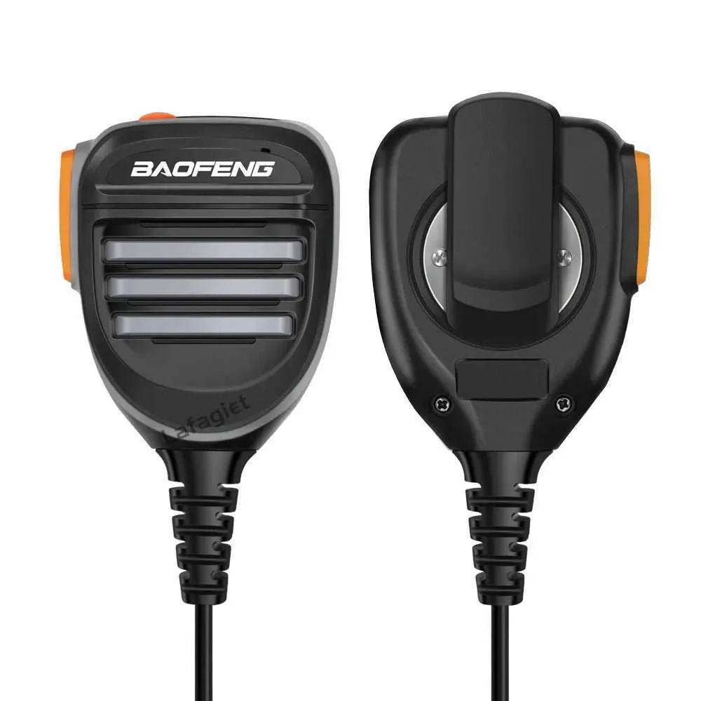 Baofeng PTT Waterproof Speaker With Microphone Microphone For UV 5R, BF ...