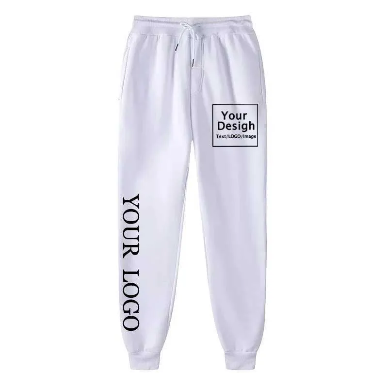 Trouser Text Mens Jogging Sports Pants Casual DIY Design Customizable ...