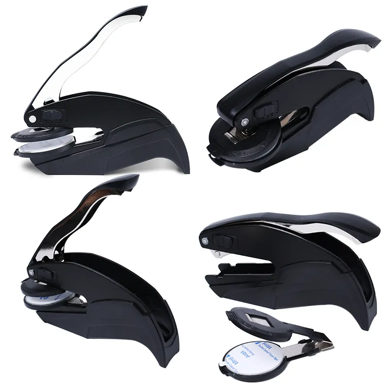 Portable Steel Embossing Custom Embosser Machine For Custom Logo ...