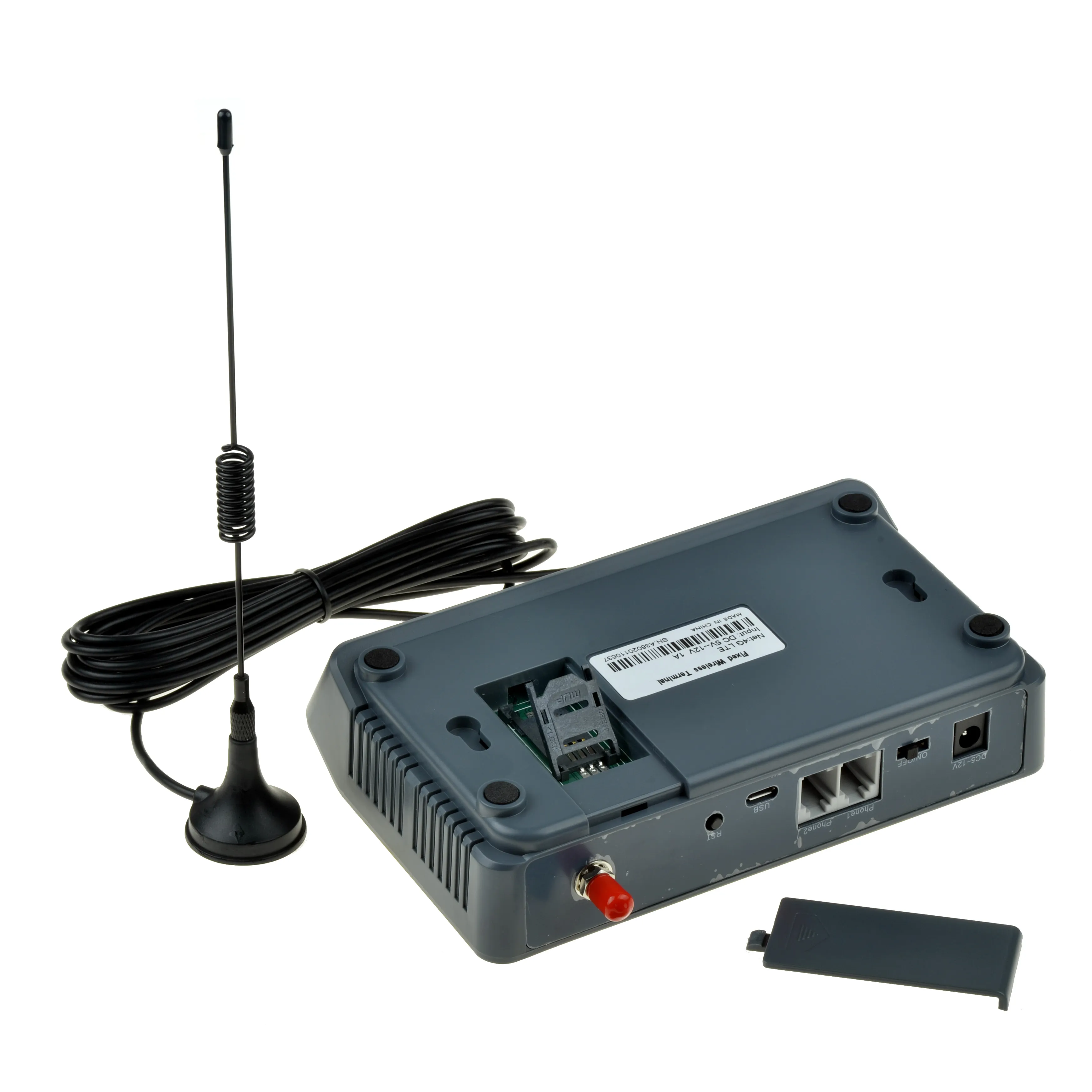 4G LTE Fixed Wireless Terminal LCD LED Display For Alarm System PBX ...