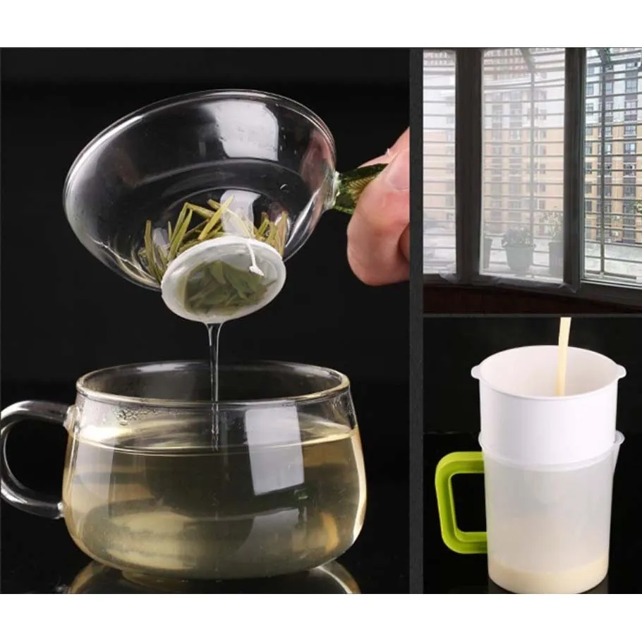 Food Grade Nylon Filter Mesh - Fine Mesh Strainer for Kitchen, Oil ...