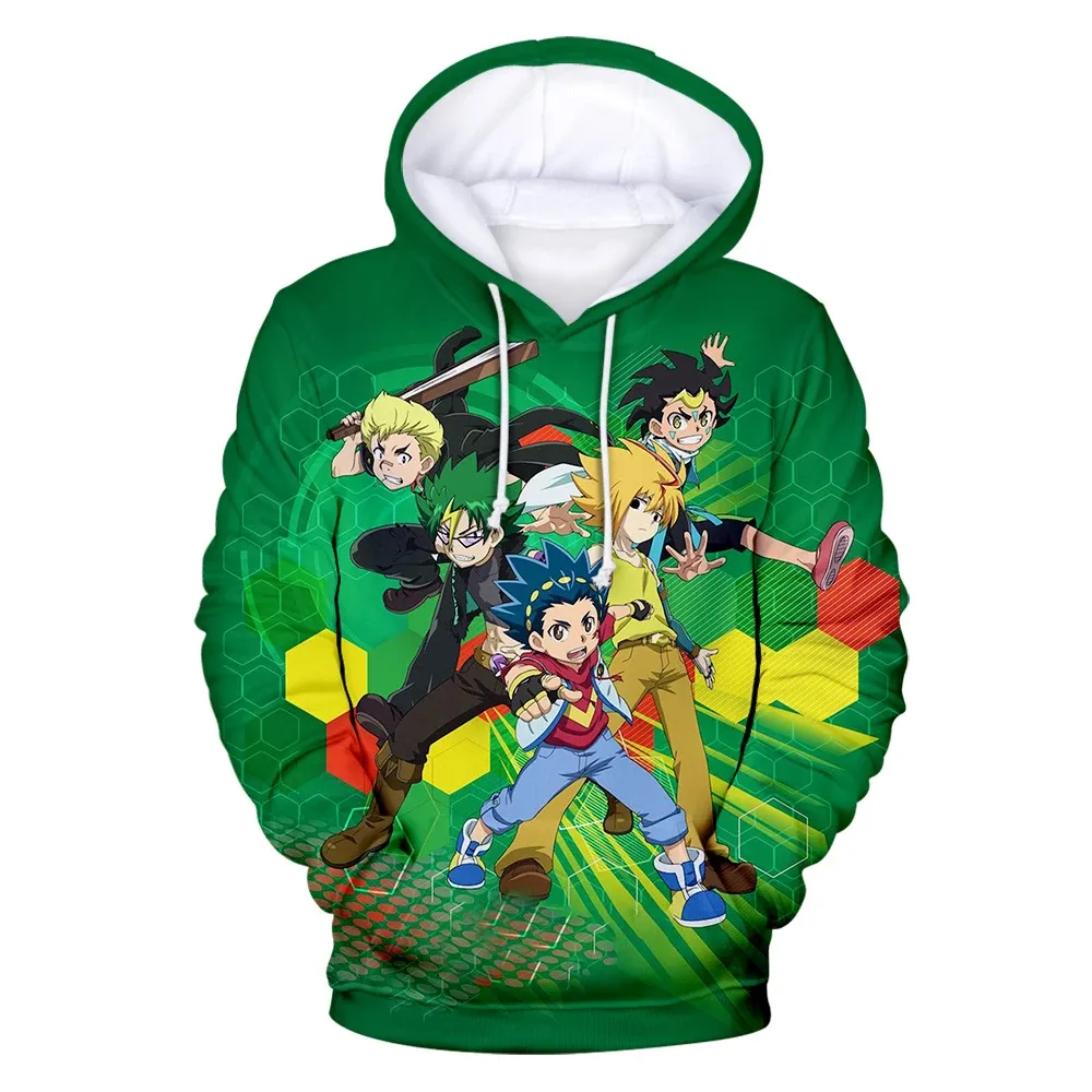 Anime Beyblade Burst 3D Print comfrt hoodie - Oversized Pullover ...