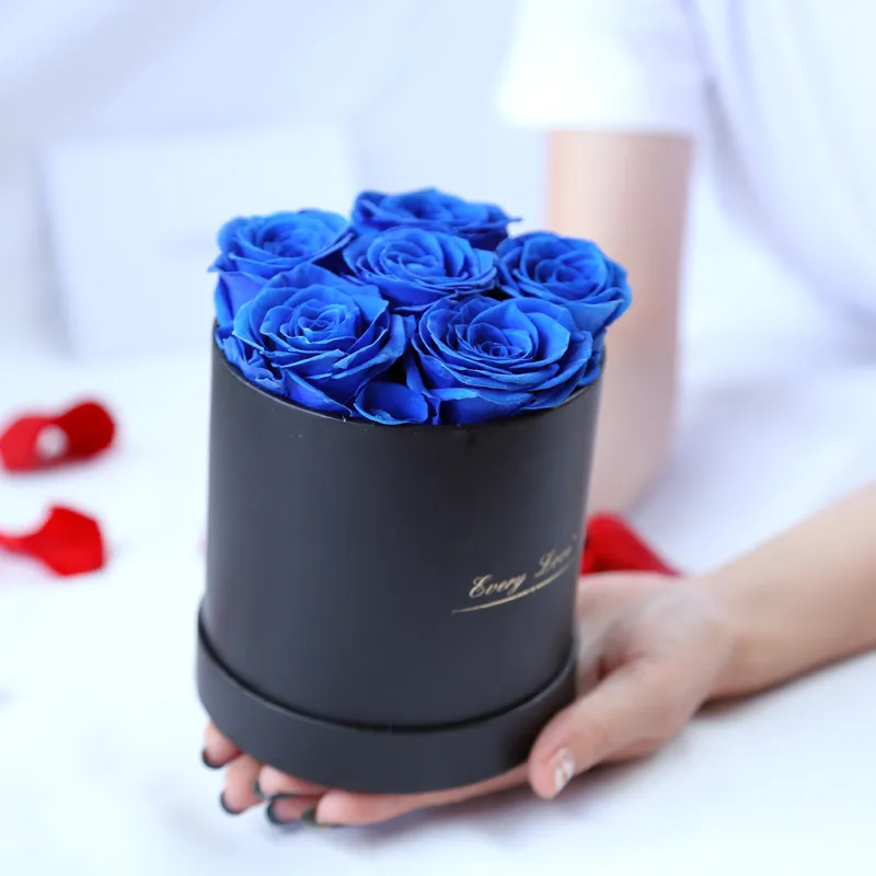 Eternal Love 6-Rose Hug bucket of mop - 4-5cm Length for DIY, Date of ...