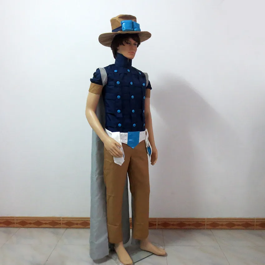 Steel Ball Run Gyro Zeppeli Cosplay Costume Customizable, Steel ...