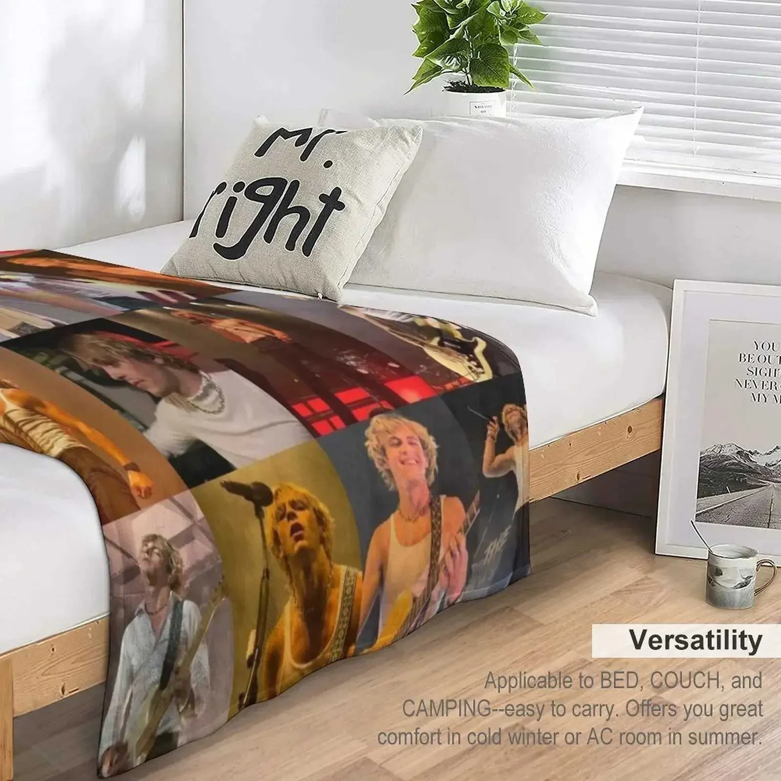 Ross Lynch Heavy Weight Designer Throw Personalised Photo Blanket ...