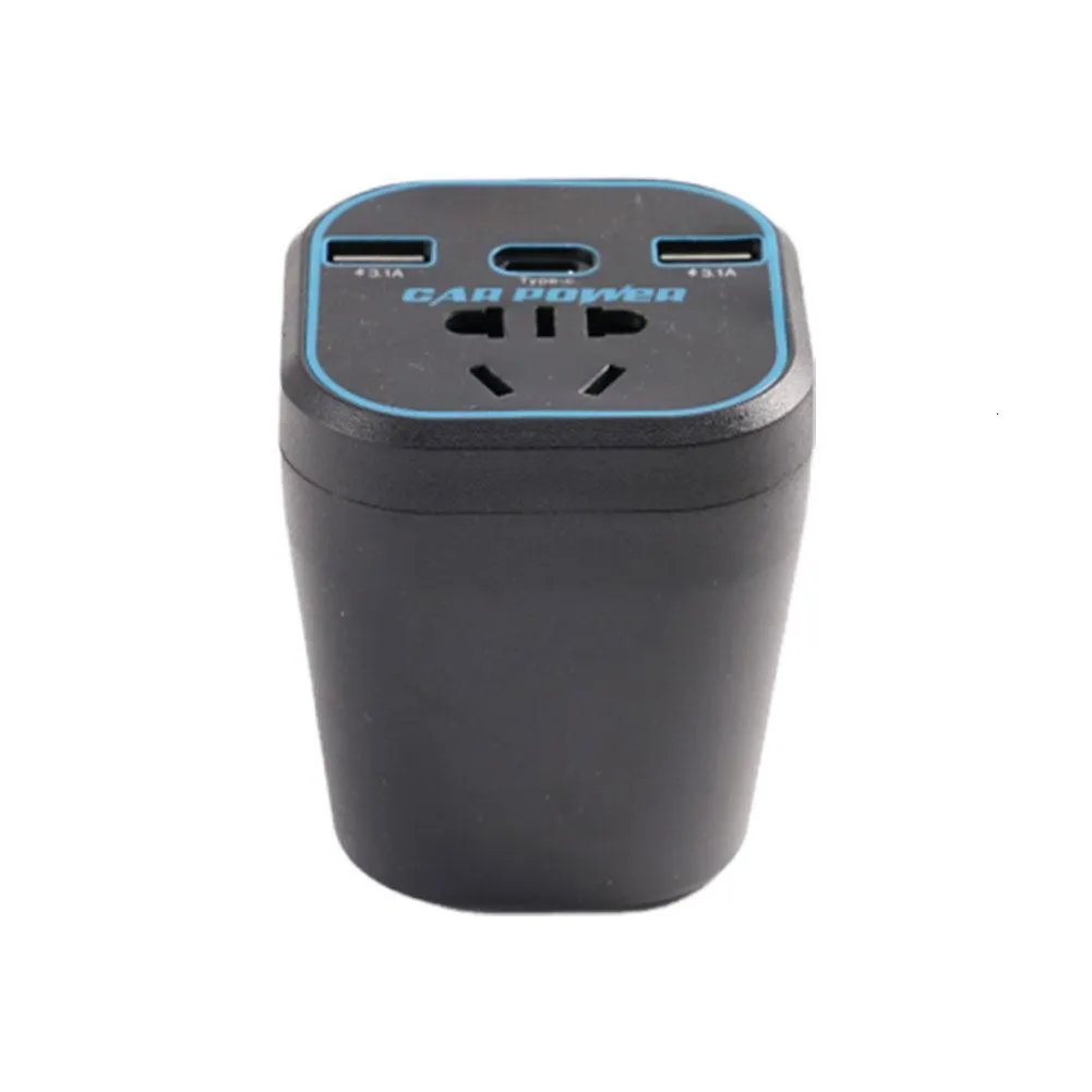 12V/24V To 220V Car Power Inverter With Type C Socket, 3.1A Charger ...
