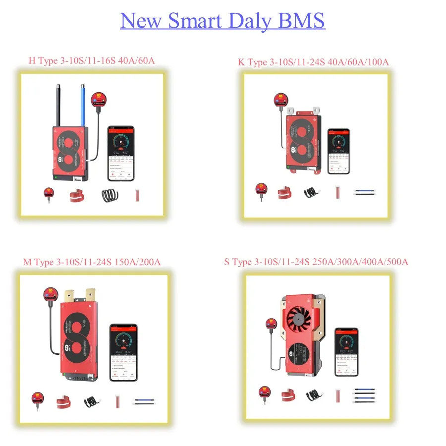 DHgate.com:DALY 14S 48V Smart BMS Battery Protection System - 40A to ...