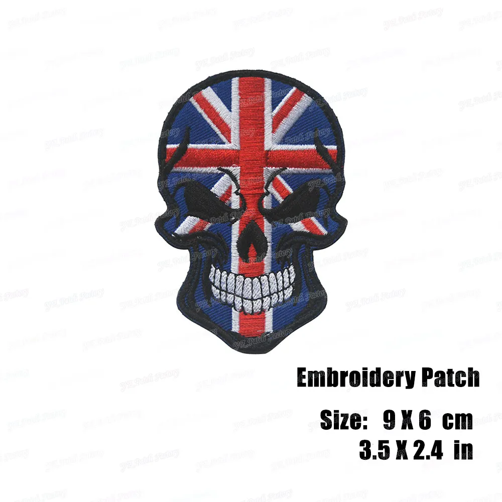 Reflective British Union Jack Rough Patch With IR Celebrate England ...