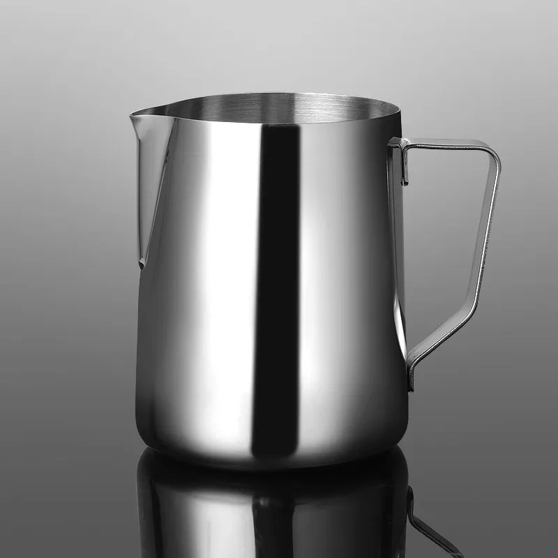 Premium Stainless Steel Milk Frothing Pitcher - Latte Art Jugs 100 ...