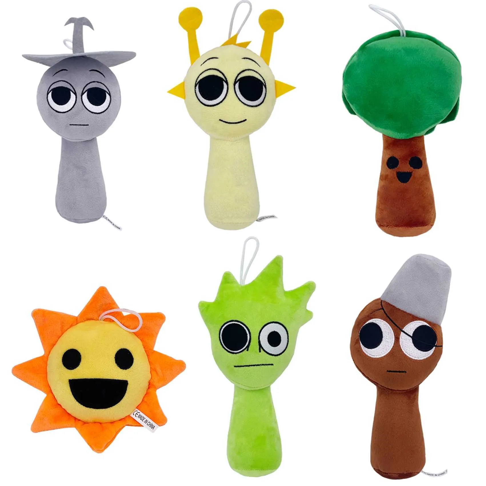 New Sprunki Plush Soft Stuffed Low Dolls Ornament For Kid Dolls Plush ...